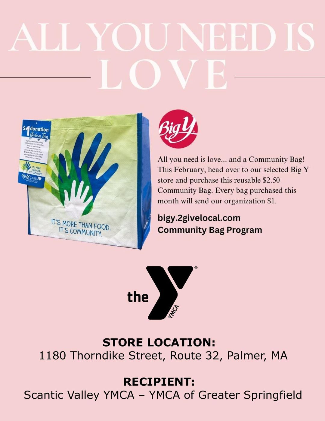 Community Bag Program - YMCA of Greater Springfield