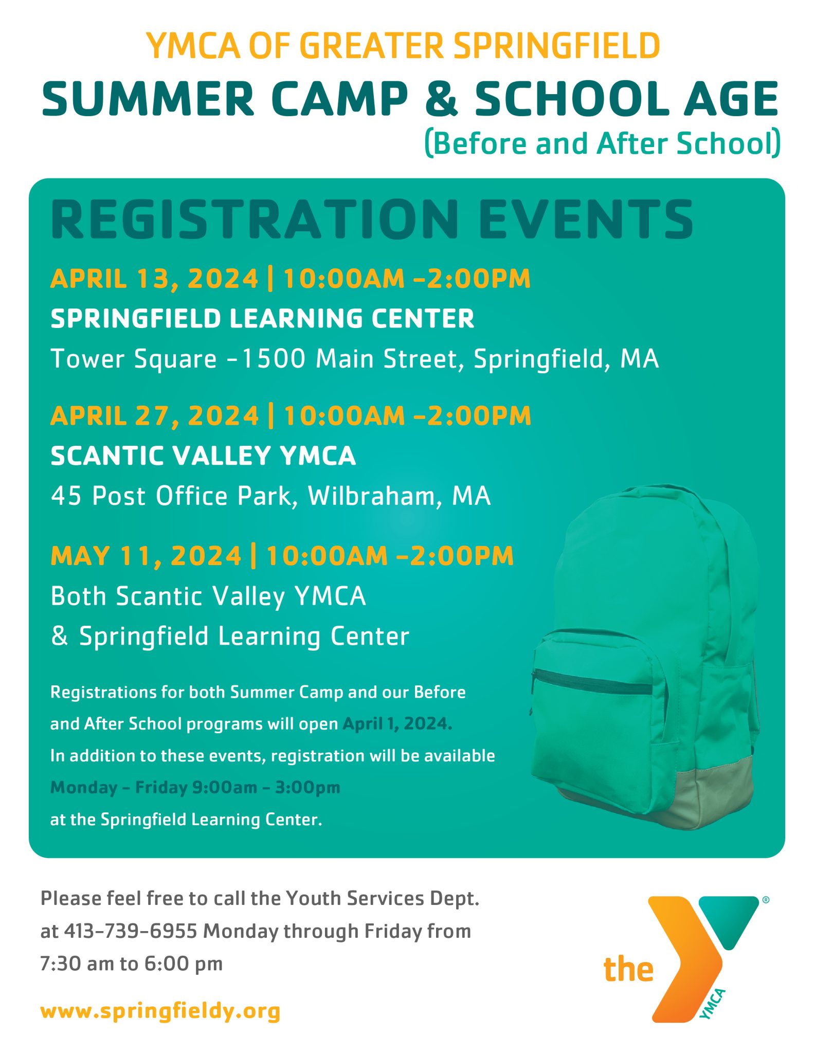2024 Summer Programs & Camps Registration Events - YMCA of Greater ...